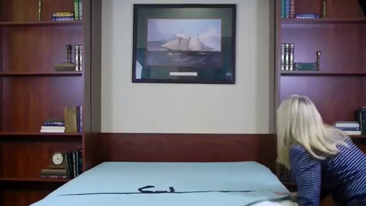 Library Bed - Murphy Bed Depot
