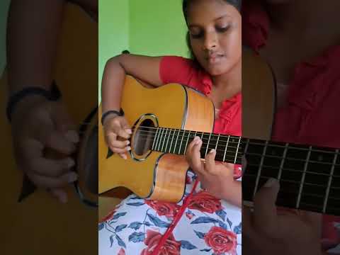 chanchala Hangumaka ❤️🇱🇰🎶🎸 #guitar #regularclasses #Guitargirl #sinhalaguitar #music