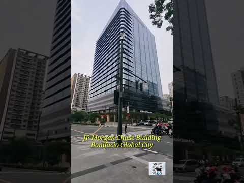 JP Morgan Chase Building at BGC #satisfying #asmr #travel #walk #bonifacioglobalcity