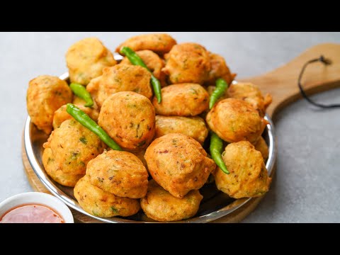 If You Have 1 Cup Gram Flour, Make This Easy Besan Bunda Recipe | Besan Fuluri | Besan Pakoda