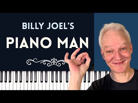 Piano Man, Piano Tutorial (Billy Joel)