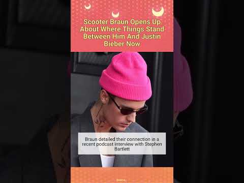 Scooter Braun Opens Up About Where Things Stand Between Him And Justin Bieber Now