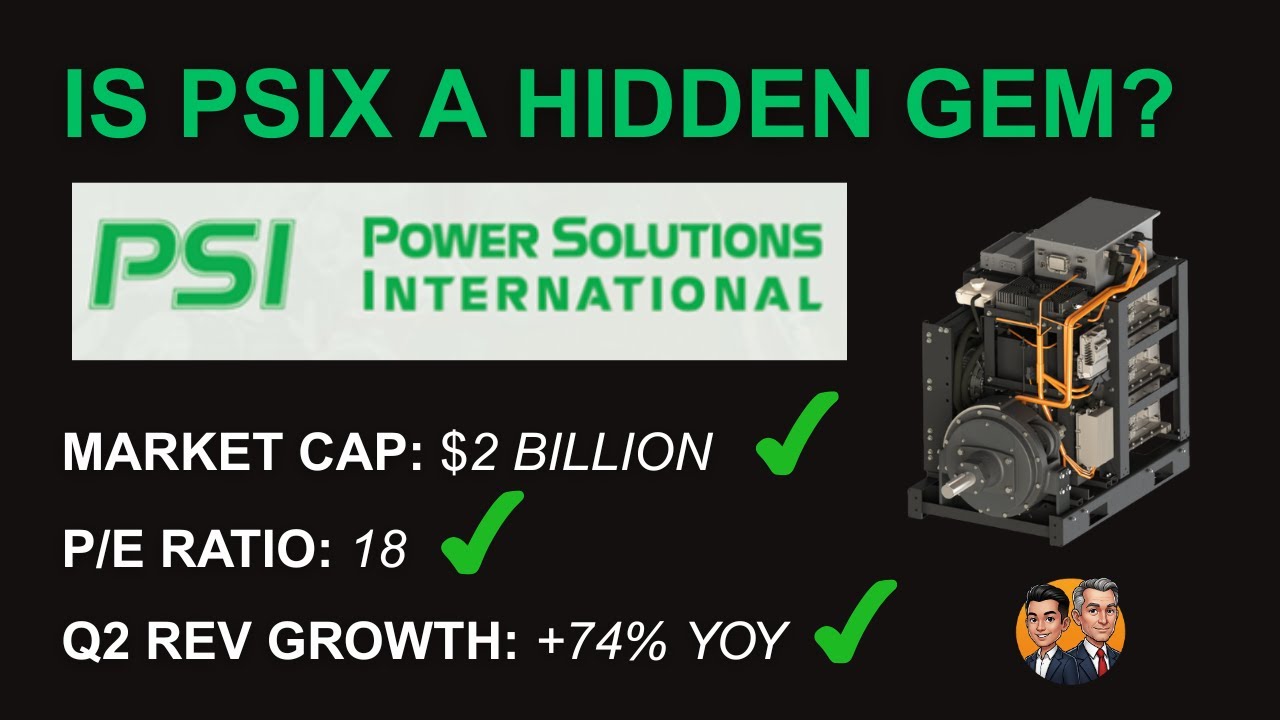 Power Solutions (PSIX): Is this 18 P/E Small-Cap stock the CHEAPEST Growth Play in Data Centers?