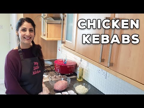 How to Make Simple and Easy Homemade Chicken Kebab Recipe - With My Little Kitchen
