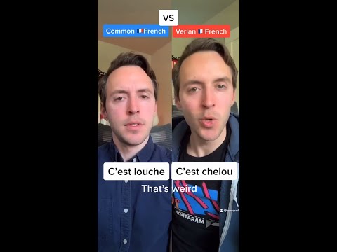 Common French VS Verlan French