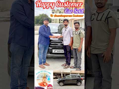 Happy Customer Ford Ecosport Titanium Car Sold To Ananthapur Buyer Kowshik Thanks for Your Support🚙🚗