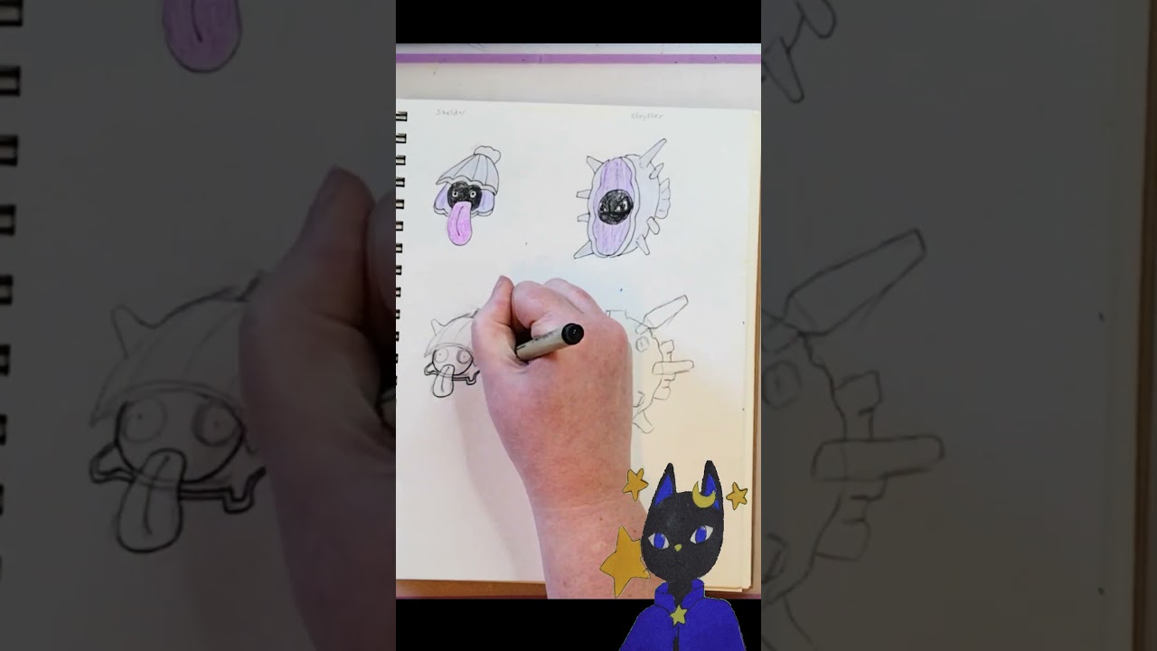 Pokemon from Memory: Shellder and Cloyster