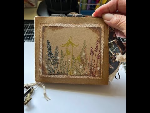"Let's Create a Small Junk Journal Part 1/3" Junk Journal Series