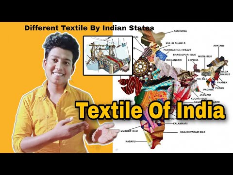 Fabrics of india– Different types of textile by indian states📚