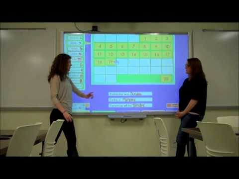 Smartboard Lesson for Morning Routine
