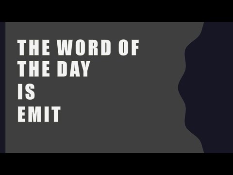Emit Word of the Day
