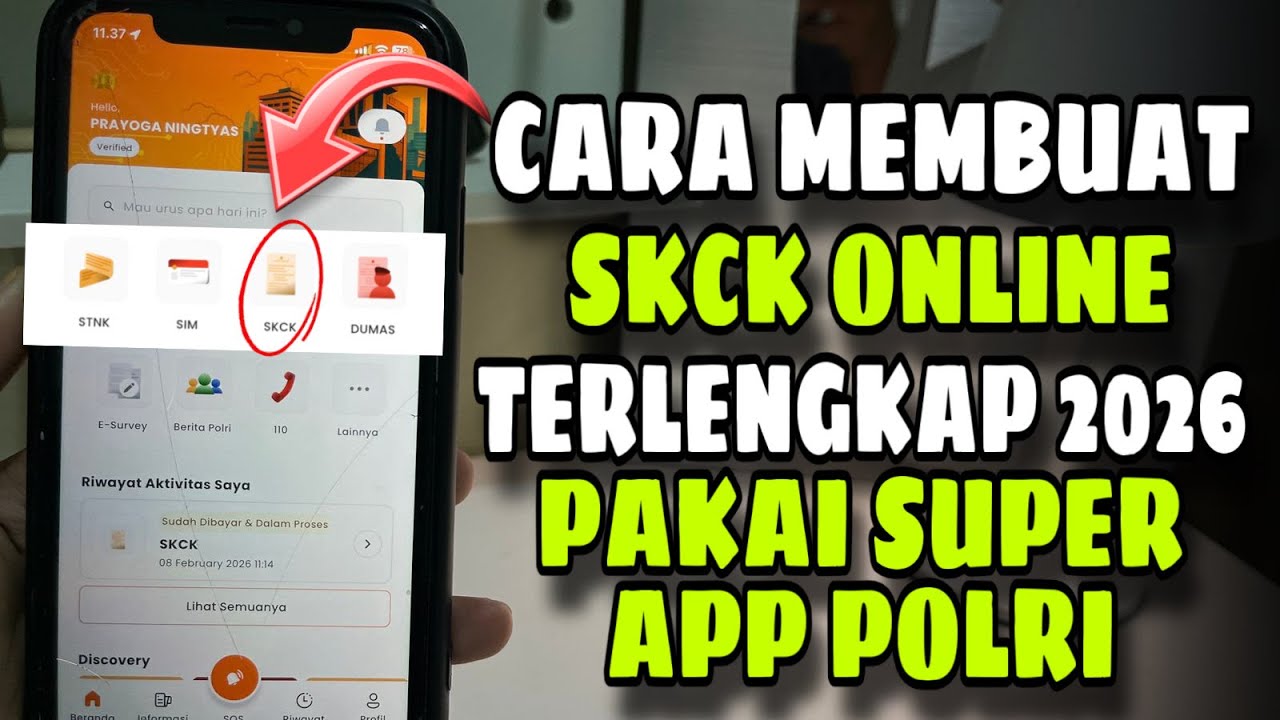 Cara Membuat SKCK Online Terlengkap Terbaru 2026 - Buat SKCK Pakai Super App Polri Langsung Jadi ‼️