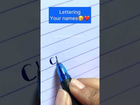 Stylish name writing || Chanchal || #handwriting #shorts #english
