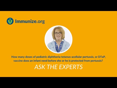 Ask the Experts: Doses of DTaP Needed to Protect a Baby from Pertussis