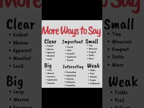 More ways to say.. | Synonyms #english #synonyms #shorts #viralvideo #shortvideo #vocabulary