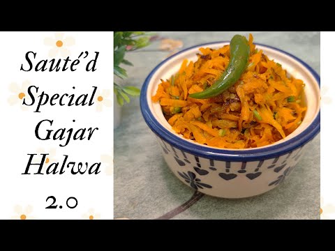 Gajar Halwa 2.0: The Savory Side
