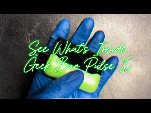 Geek Bar Pulse X !! **See What’s Inside**