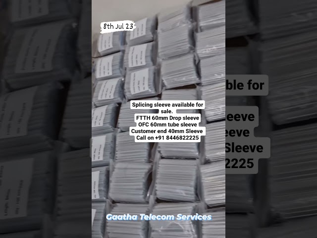Splicing sleeves - 60mm Ofc Splicing Protection Sleeves Service ...