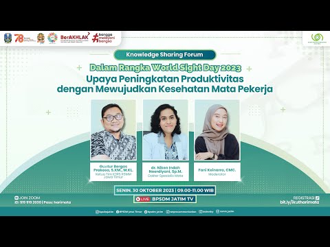 Upaya Peningkatan Produktivitas dengan Mewujudkan Kesehatan Mata Pekerja