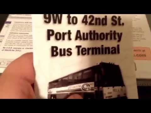 Binder 2 coach usa schedule port authority and Catskills part 2