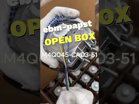 Unboxing the ebm-papst M4Q045-CA03-51