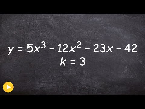 How to use the remainder and factor theorem for polynomials