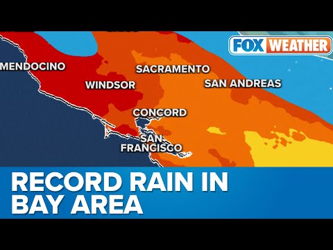 Wettest 10-Day Period For Downtown San Francisco In Over 150 Years Amid Bomb Cyclone
