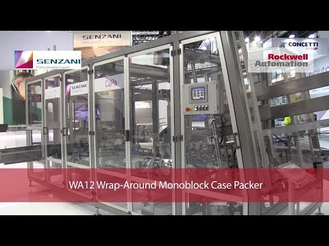 Senzani's WA12 Wrap-Around Monoblock Case Packer