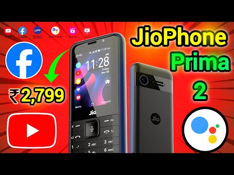 JioPhone Prima 2🔥A 4G Premium Curved Design Keypad Phone with Social & Entertainment Apps #subscribe