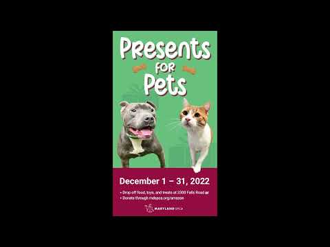 Presents for Pets | MD SPCA