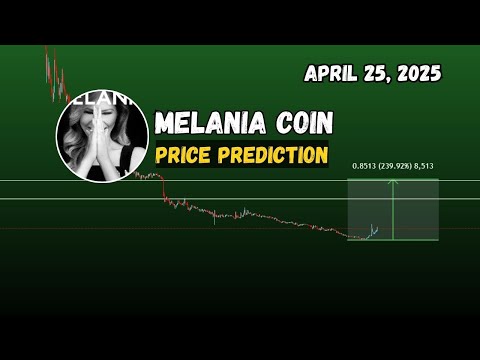 Official Melania Meme Price Prediction and rally ? Melania coin #MelaniaMemeCoin April 25, 2025