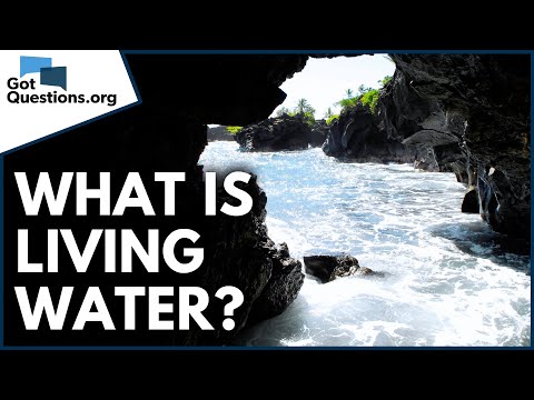 What did Jesus mean when He spoke of living water? | GotQuestions.org