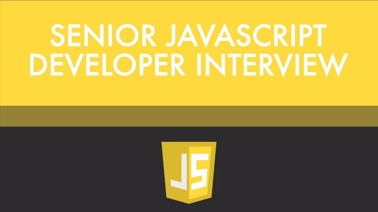 Senior JavaScript Technical Interview Question | Learn Web Development Now