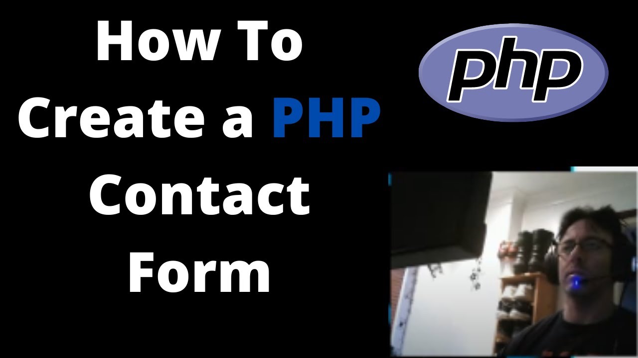 How To Create A PHP Contact Form - Learn PHP Tutorial