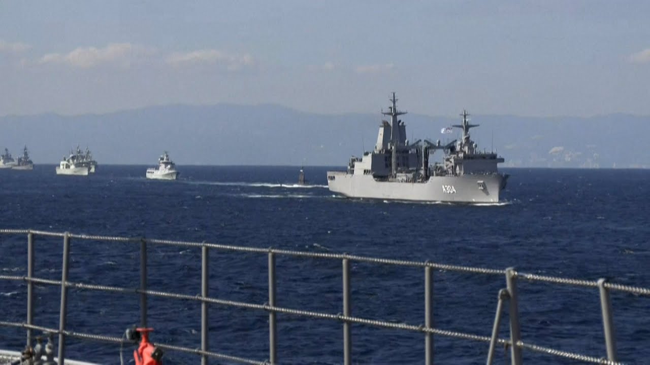 Japan hosts international fleet review to mark 70th anniversary of its Navy