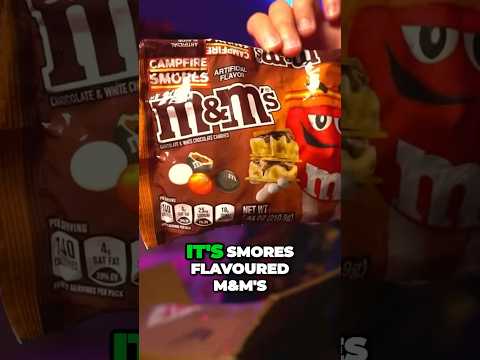SMORES FLAVOURED M&M’S??? #smores #m&ms #americansnacks #americancandy