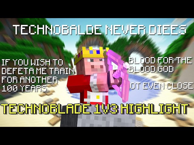 Why Technoblade was one of the best Minecraft Championship players of ...