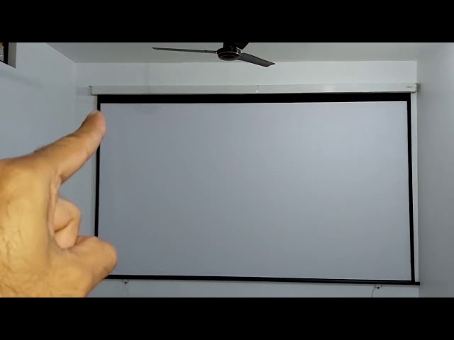 Electric Motorized Projection Screen manufacturer - Tab Tensioned ...