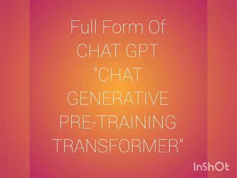 what is chat gpt ?? full form of chat gpt #youtube #subscribe #viral