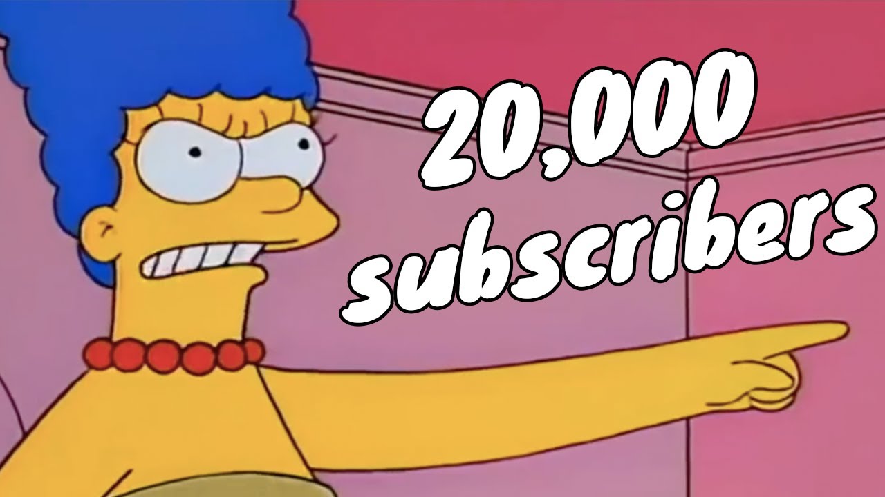 20,000 subscriber special meme
