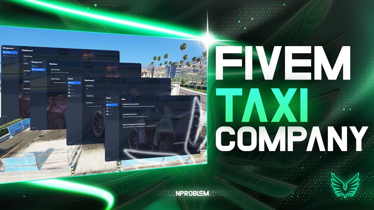 Manage Your Own Taxi Company on FiveM! - NProbleM - FiveM Releases ...