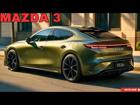 NEW 2026 Mazda 3 Hybrid Is Here and It’s Amazing - First Look!