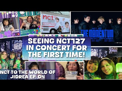 Seeing NCT127 in concert for the FIRST TIME?! | NCT to the World of JiDrea Ep. 04 #nct127 #kpop