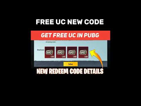 How To Get Free Uc In PUBG MOBILE || PUBG MOBILE NEW REDEEM CODE