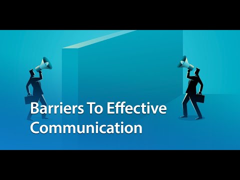 communication barriers | communication | communication skills | business communication | BBA | MBA