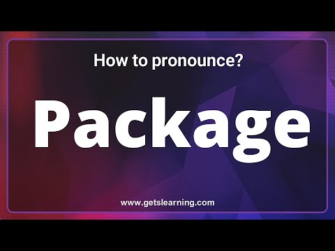 How to pronounce Package in English Correctly | Common word