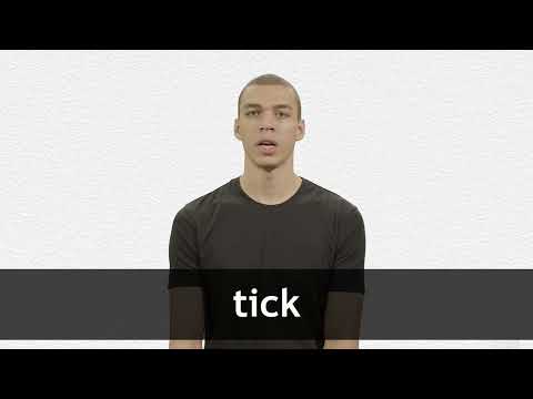 TICK definition in American English | Collins English Dictionary
