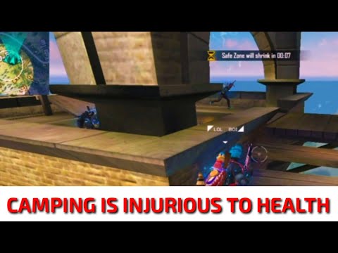 Camping is Injurious to health || Free Fire Funny || Gameplay #5