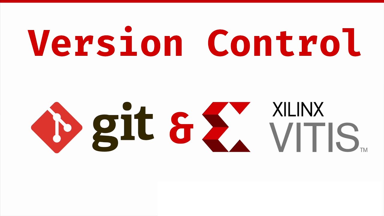 Version Control with the Vitis IDE