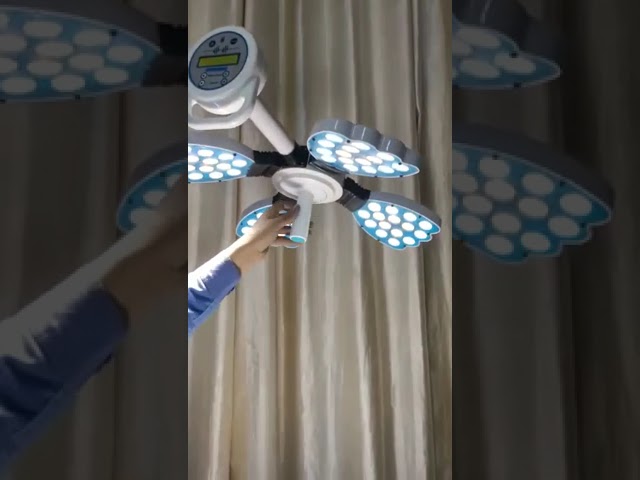 Double doom led light - Double Dome Ceiling LED OT Light , Surgical LED ...